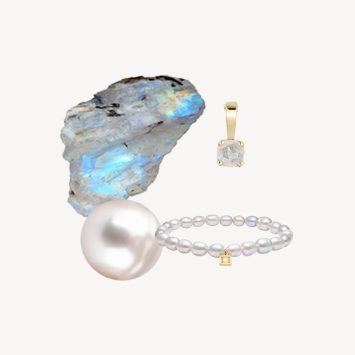 Pearl & Moonstone - Shop June's Birthstones here – Carré Jewellery DK